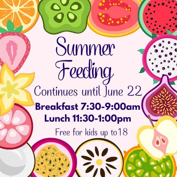 BAYARD SCHOOLS - Summer Feed Program Continues Through June 22!